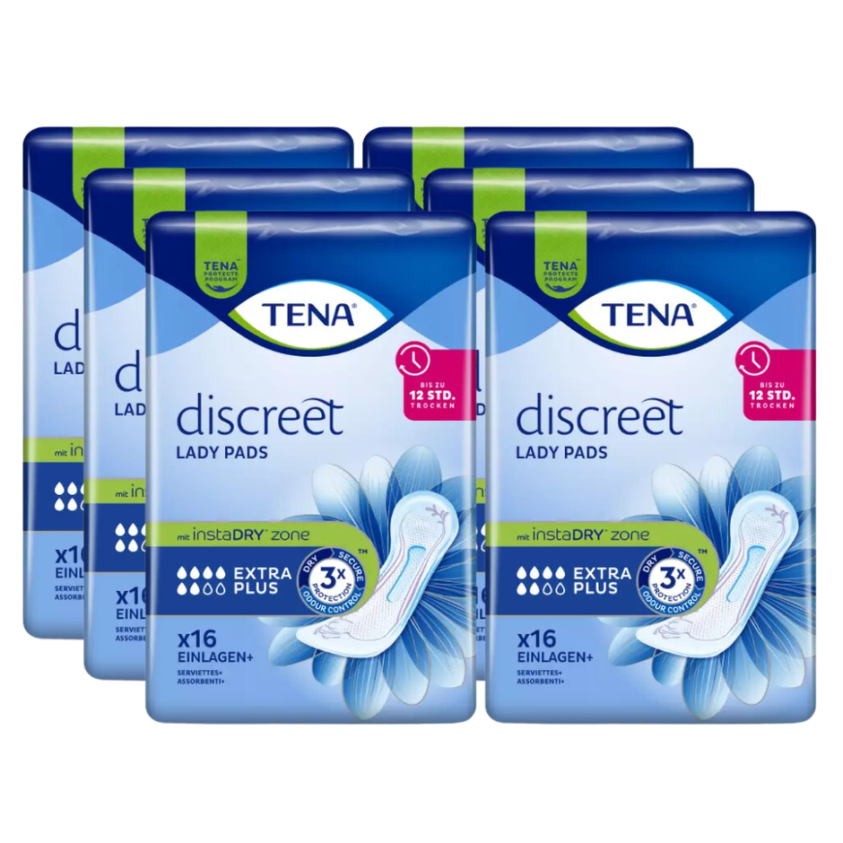 TENA Lady - diskrete Inkontinenzprodukte für Frauen | LiveoCare