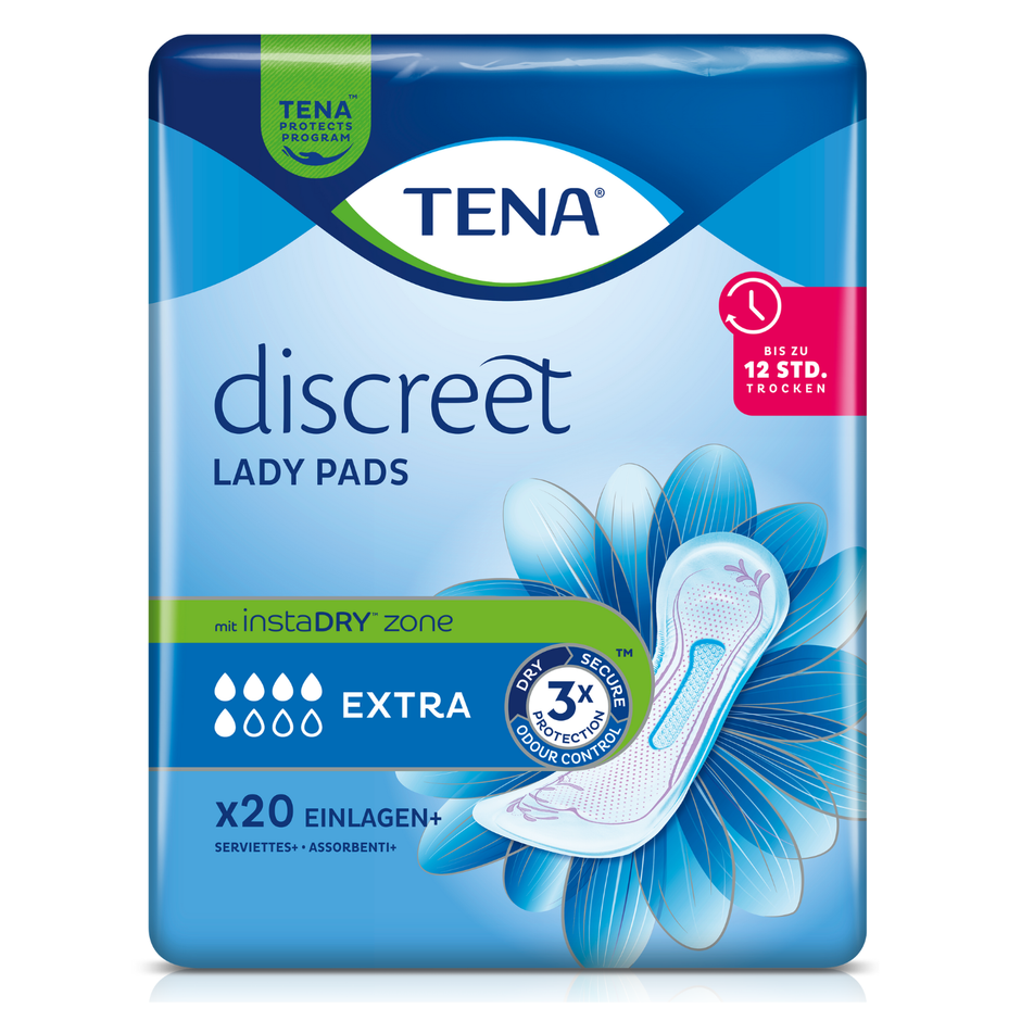 TENA Lady - diskrete Inkontinenzprodukte für Frauen | LiveoCare